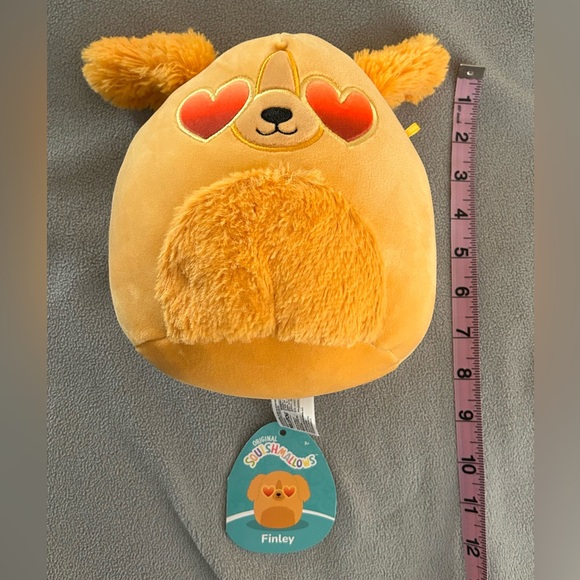 Squishmallows | Toys | Finley The Golden Retriever Valentine Squad With ...